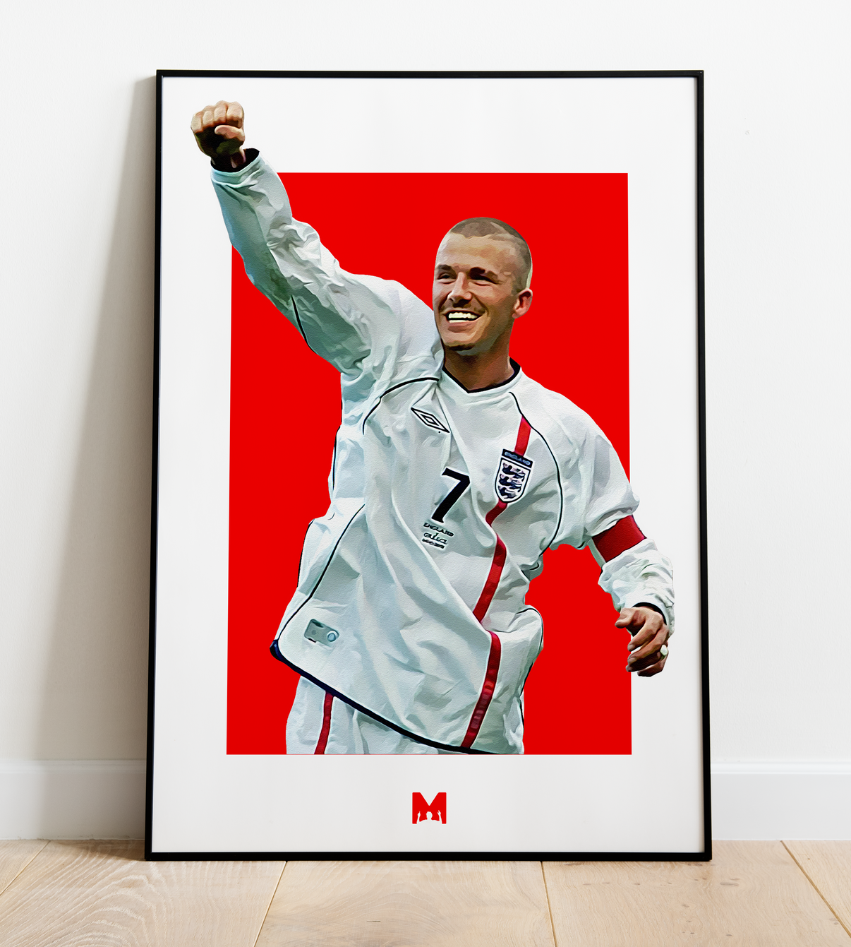 David Beckham Print - Redemption - England – MezzalaDesigns