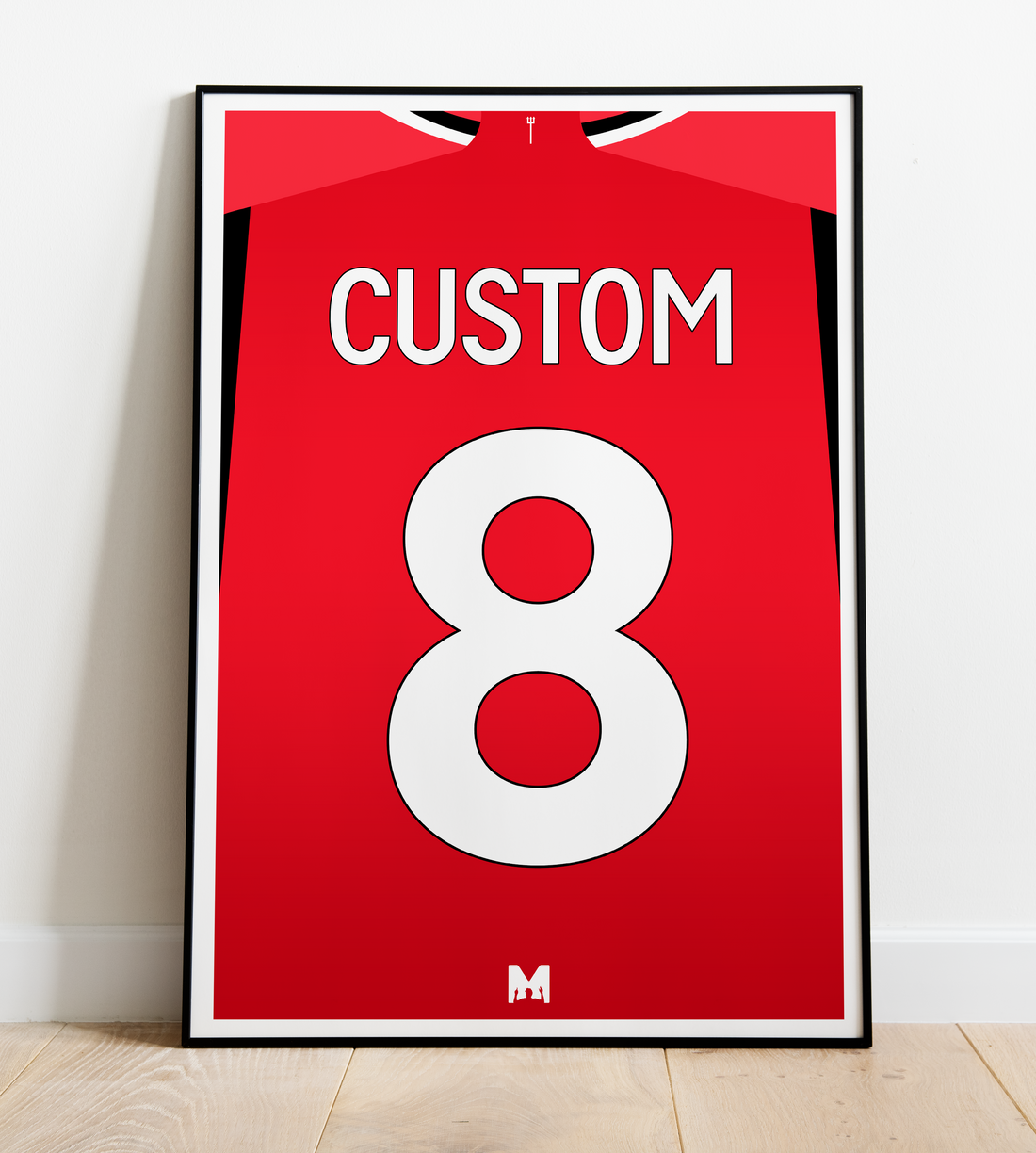 Design Your Own CUSTOM Man Utd Kit Print 2023/24 - Home Shirt - Manche ...