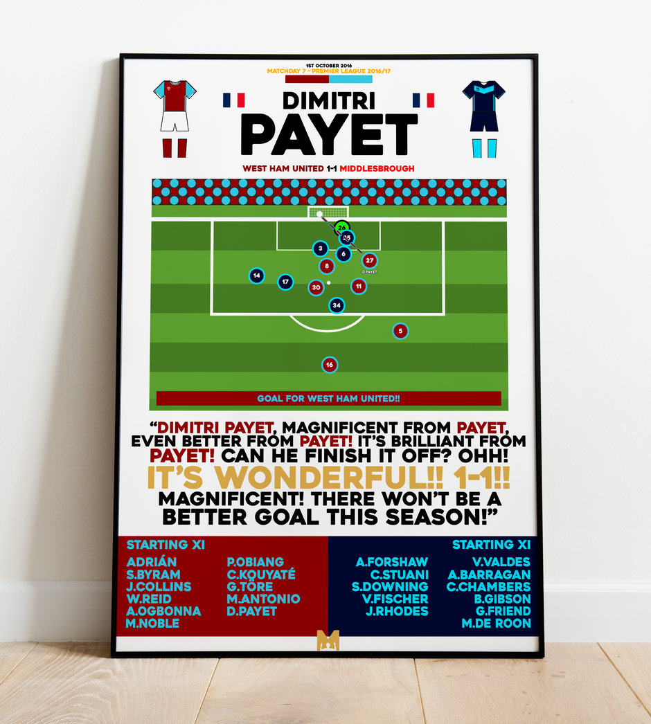 MezzalaDesigns - The Home of Iconic Football Custom Prints