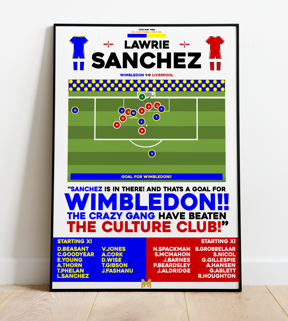 Lawrie Sanchez Goal vs Liverpool - FA Cup Final 1988 - AFC Wimbledon ...