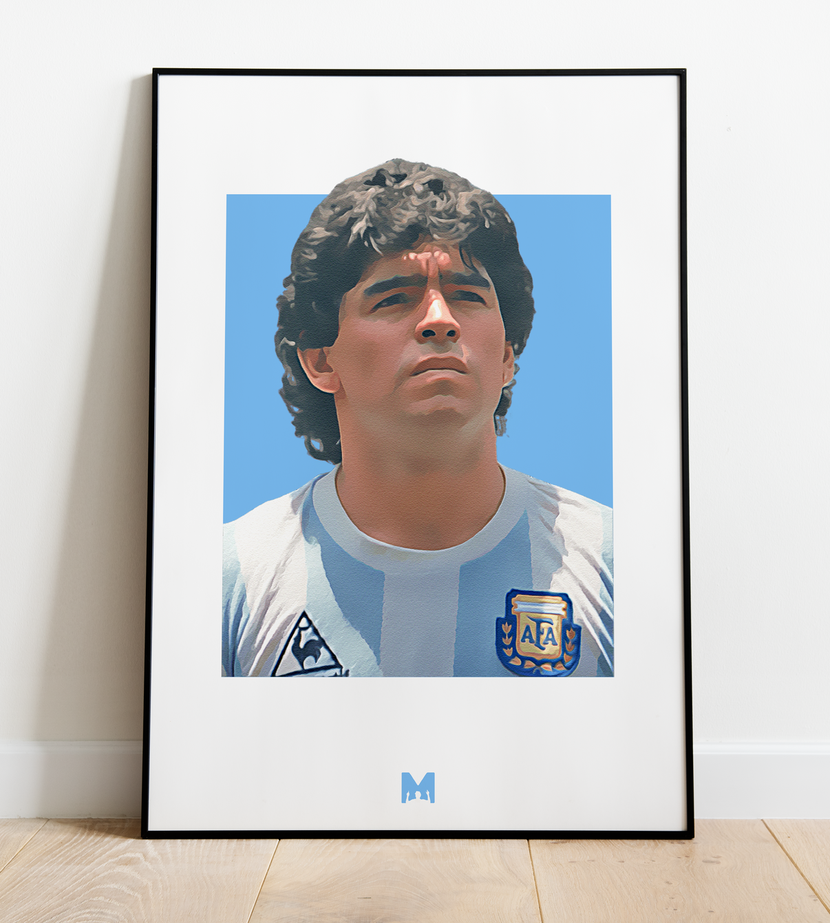Diego Maradona Print - Diego - Argentina – MezzalaDesigns