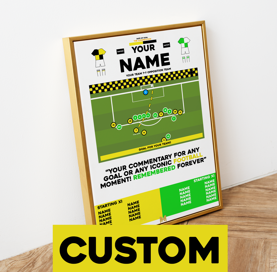 MezzalaDesigns - The Home of Iconic Football Custom Prints